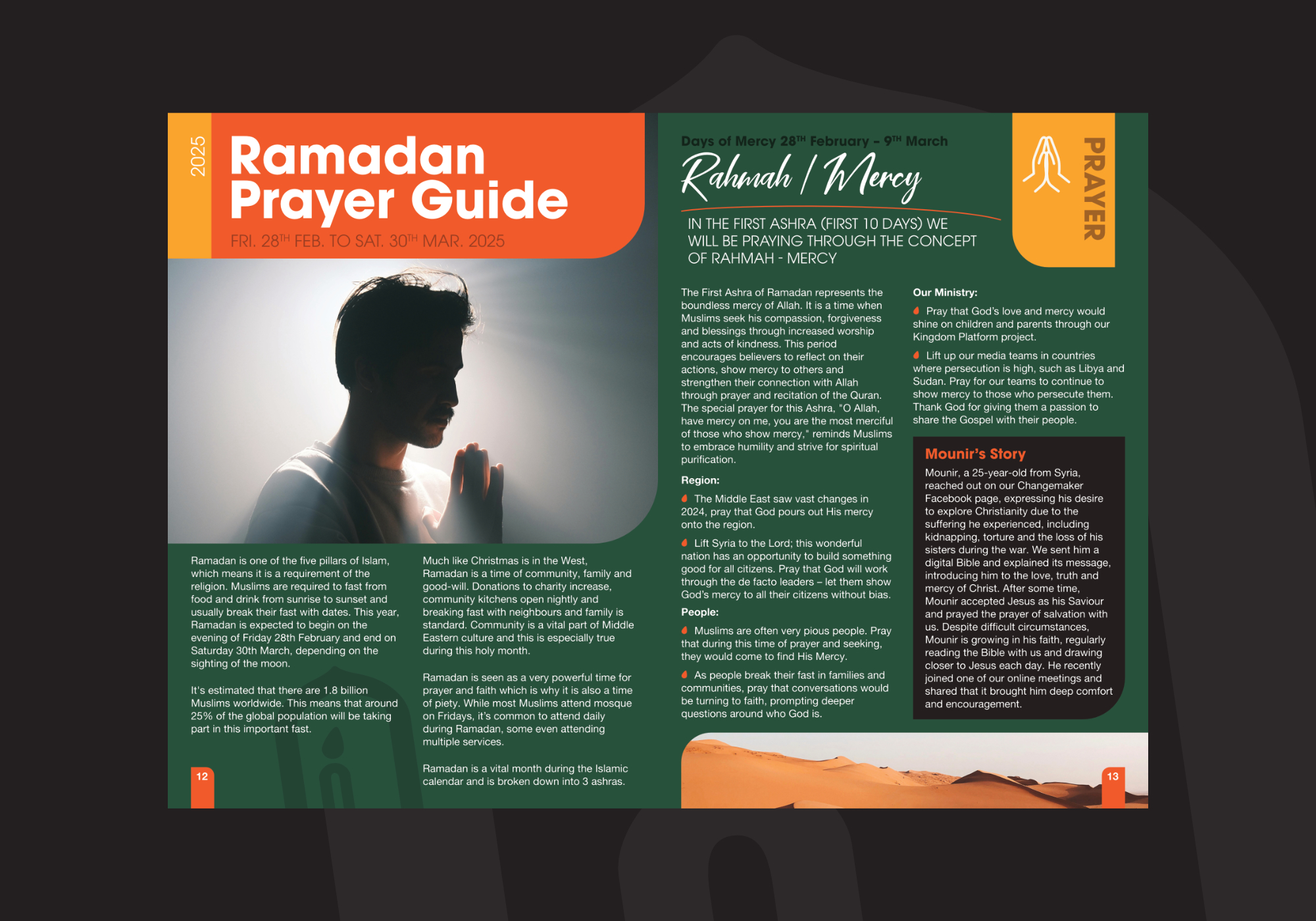 Ramadan Prayer Guide - Middle East Media